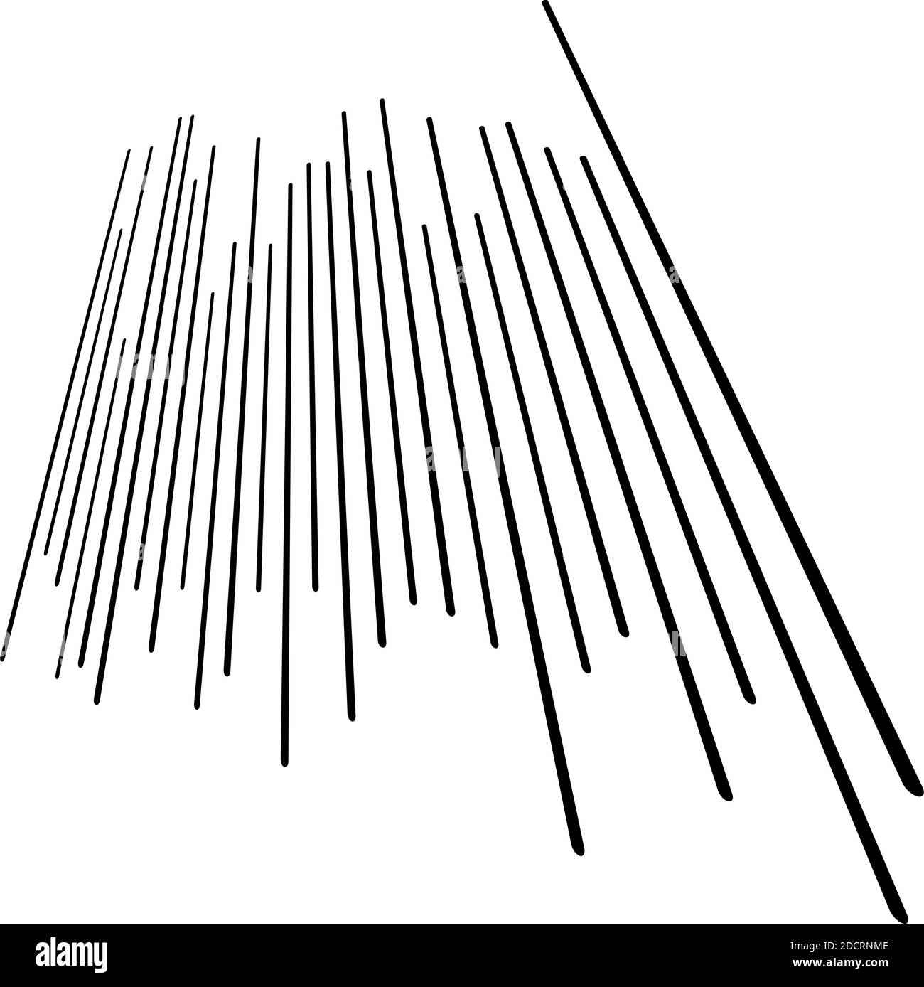 Parallel straight lines, stripes in perspective, 3d – Stock ...