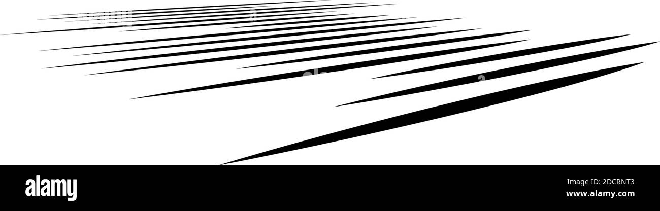 Parallel straight lines, stripes in perspective, 3d – Stock ...