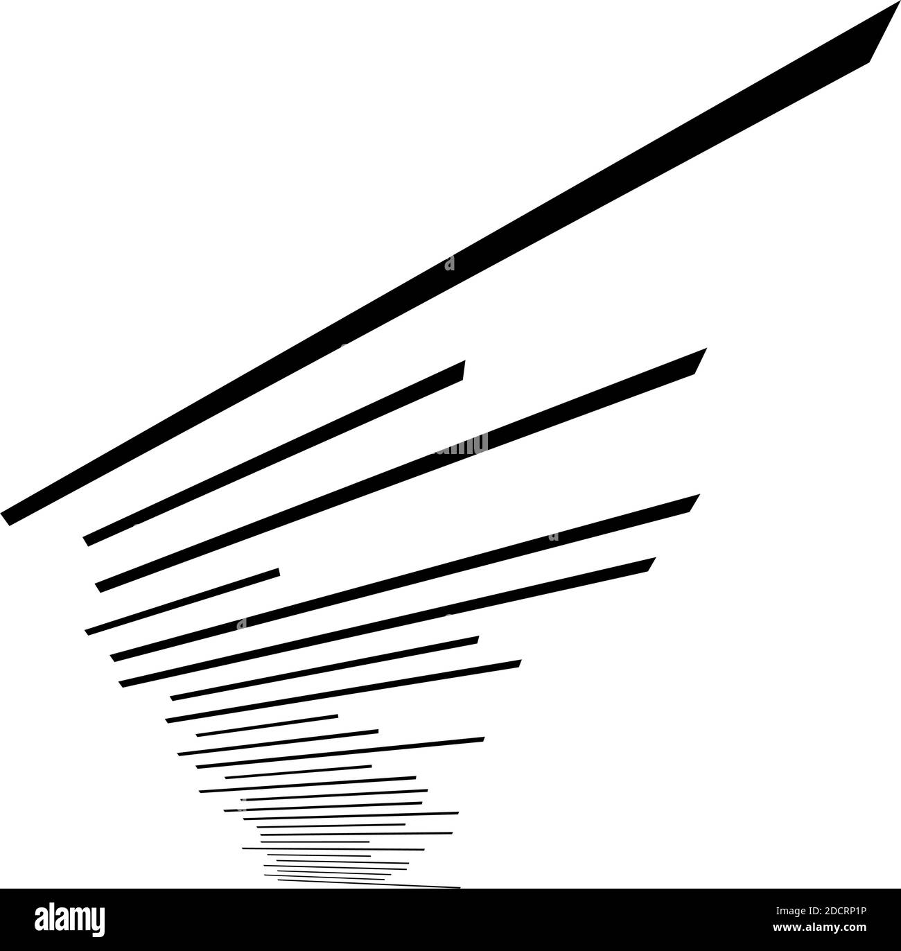 Parallel straight lines, stripes in perspective, 3d – Stock ...