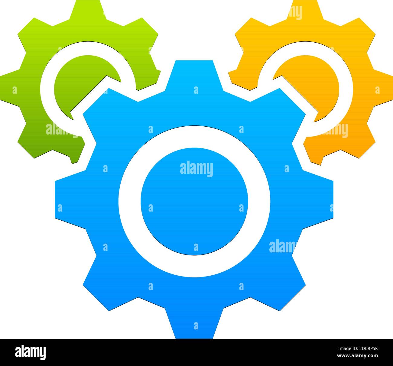Gear, cogwheel, gearwheel icon, symbol and logo. Setup, customization ...