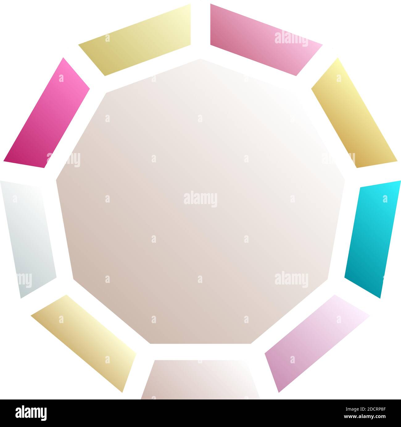 Gemstone, Gem, Crystal icon, symbol – Stock illustration, clip art ...
