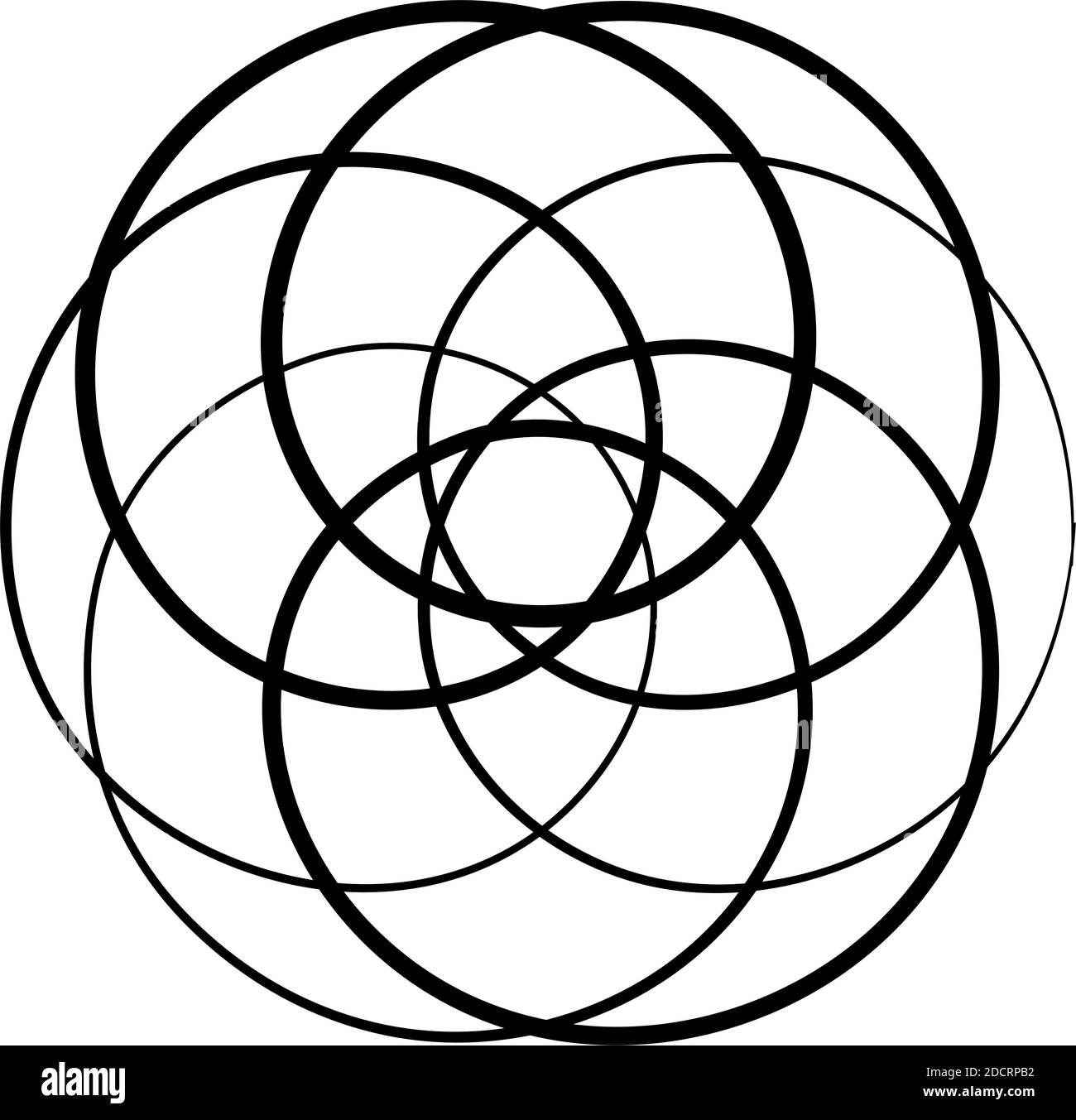 Curlicue, Loop shapes, elements vector illustration — Stock vector ...