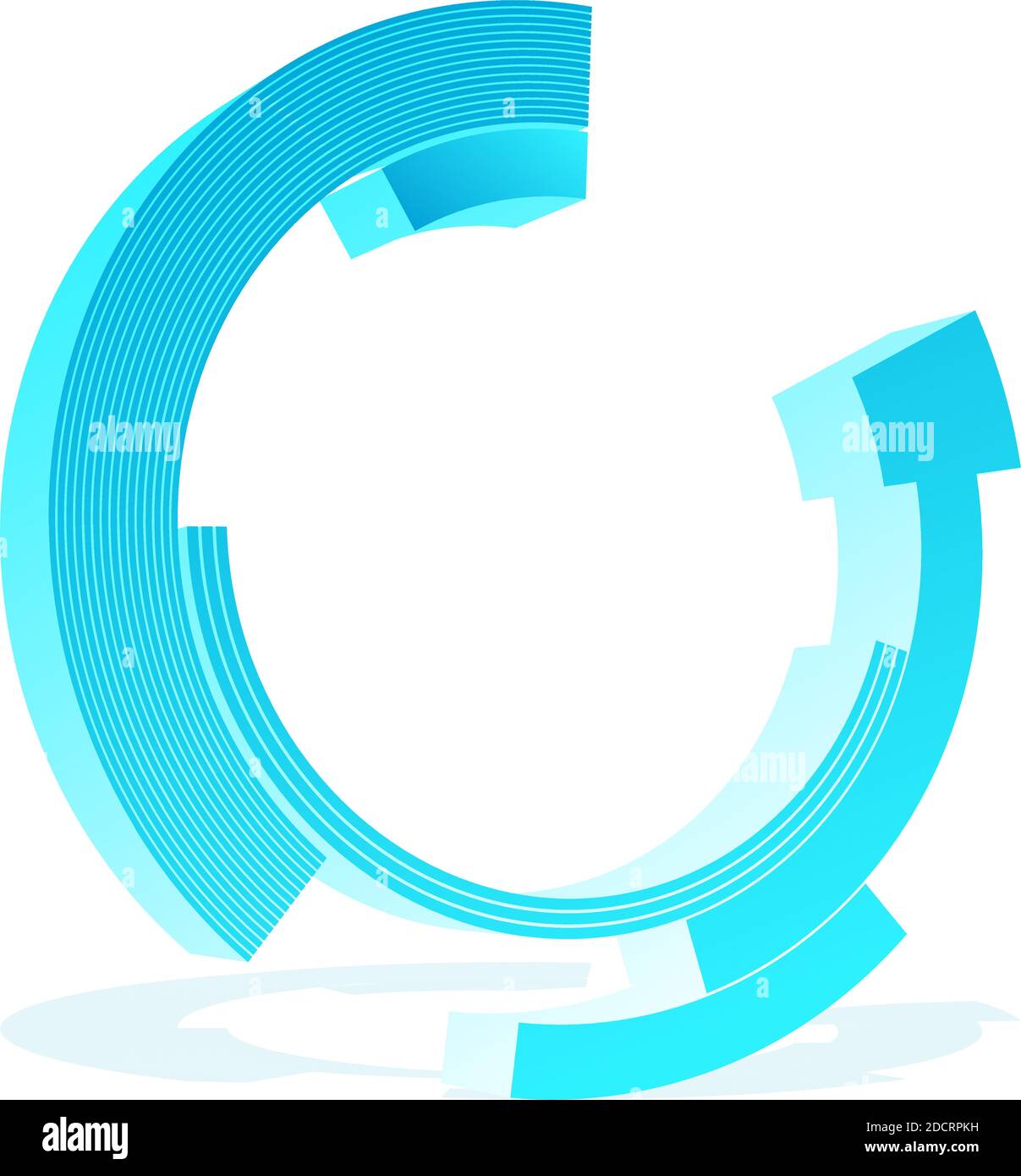 Geometric Sci-fi, Cybernetics, Cyber segmented circle, ring design ...