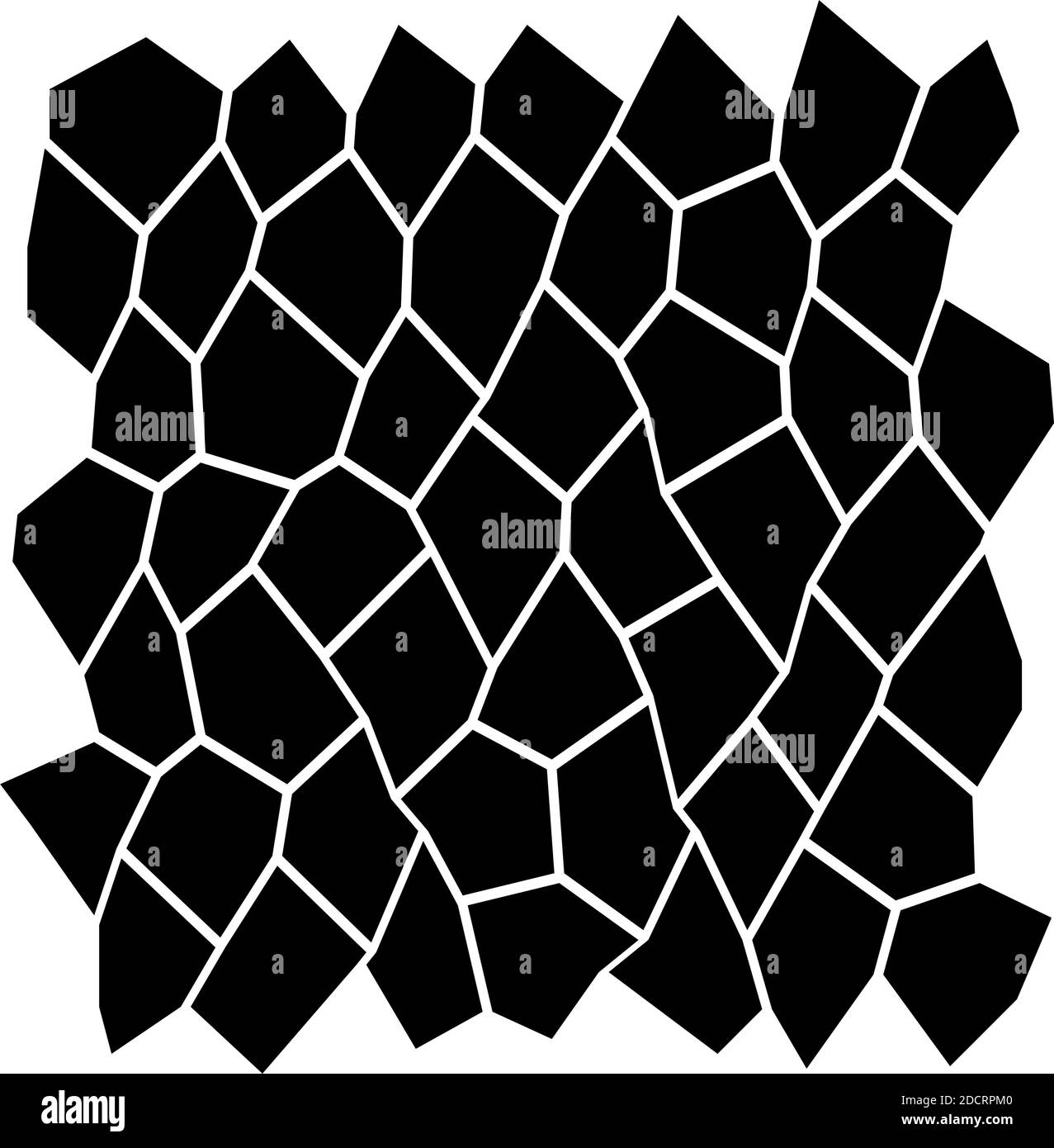 Tessellation, Random, Irregular Mosaic tiles, Stones, Stonework Pattern ...