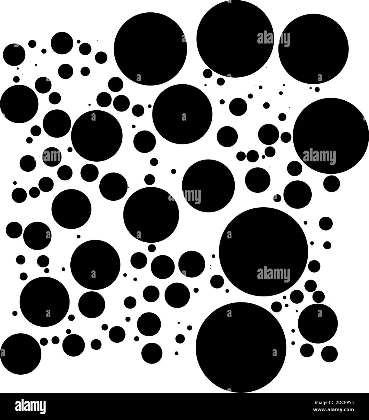 Random dots, circles, Polka-dots element - Stock vector illustration ...