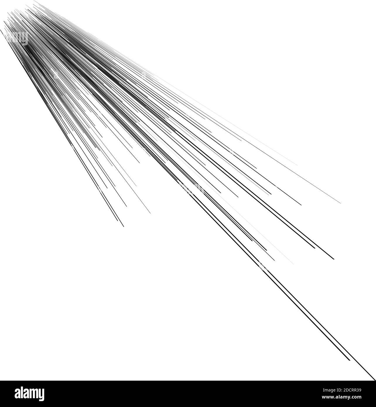 Radial lines in perspective. Comic FX dynamic lines. Firework, 3D ...