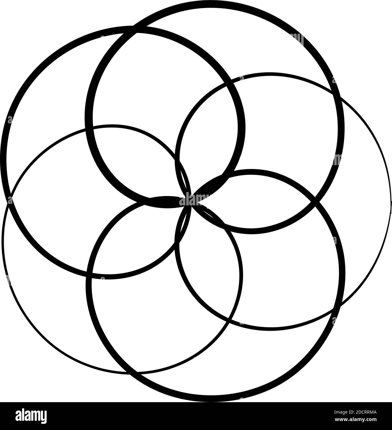 Curlicue, Loop shapes, elements vector illustration — Stock vector ...