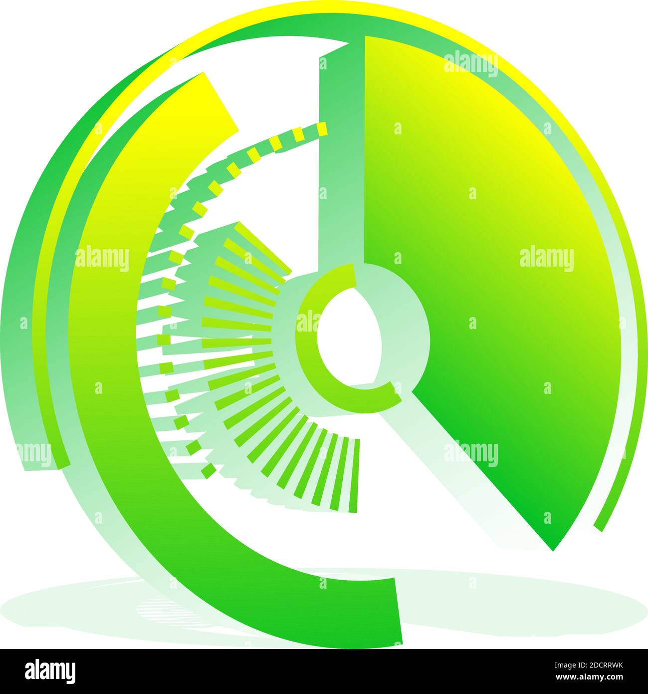 Geometric Sci-fi, Cybernetics, Cyber segmented circle, ring design ...