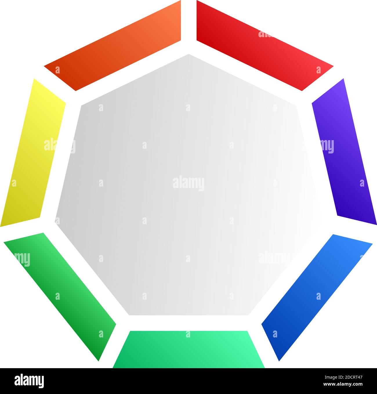 basic-rainbow-icon-cut-out-stock-images-pictures-alamy