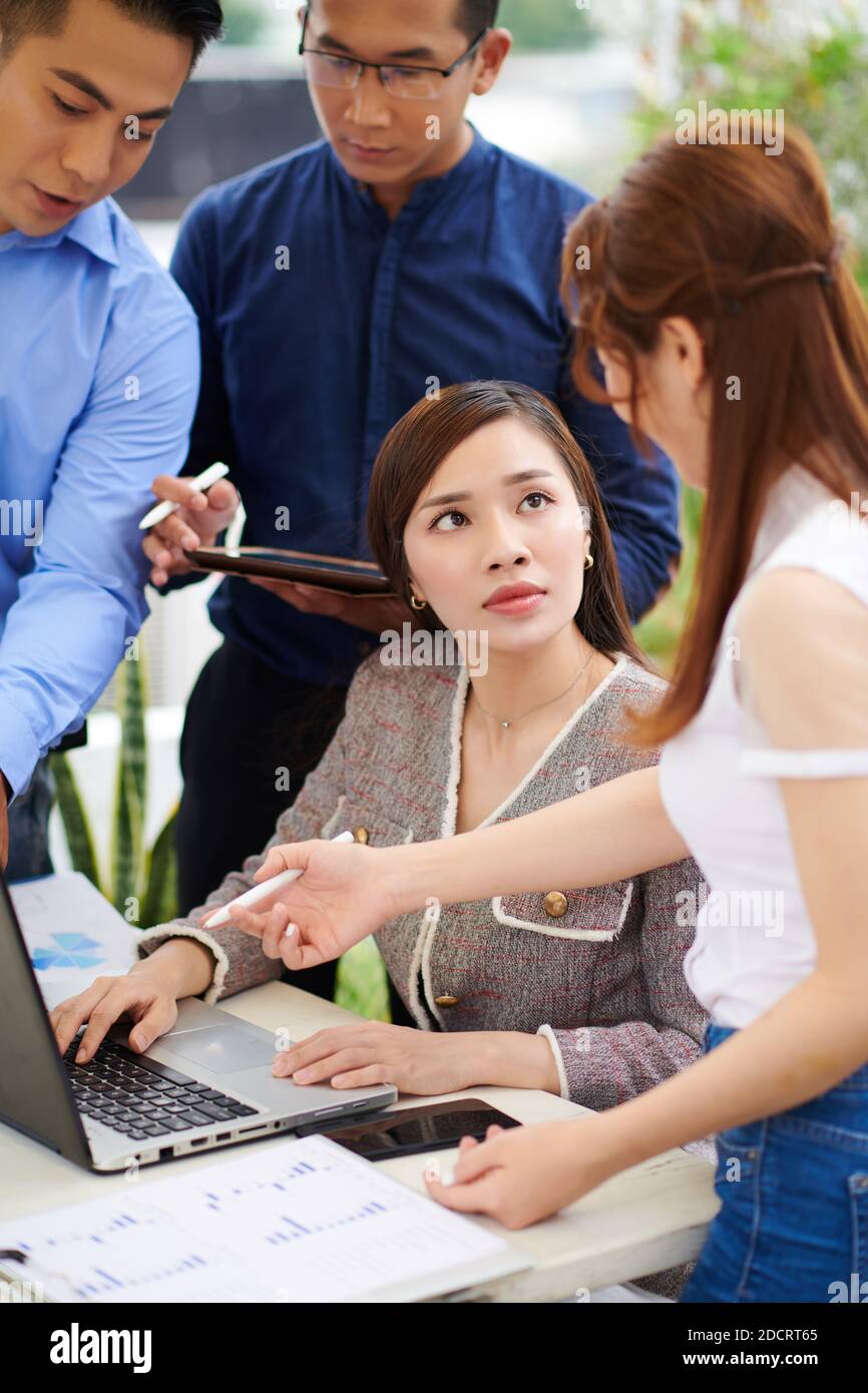 Vietnamese employees hi-res stock photography and images - Alamy
