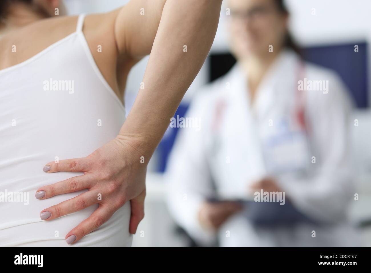 Doctor back side hi-res stock photography and images - Alamy