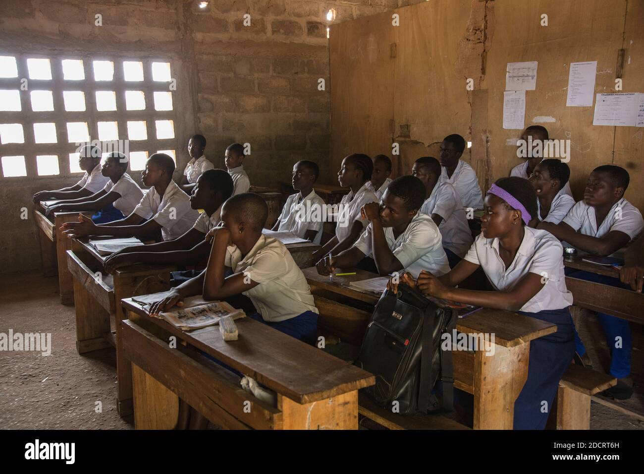 Togo, school, Lomè, education, Africa Stock Photo - Alamy