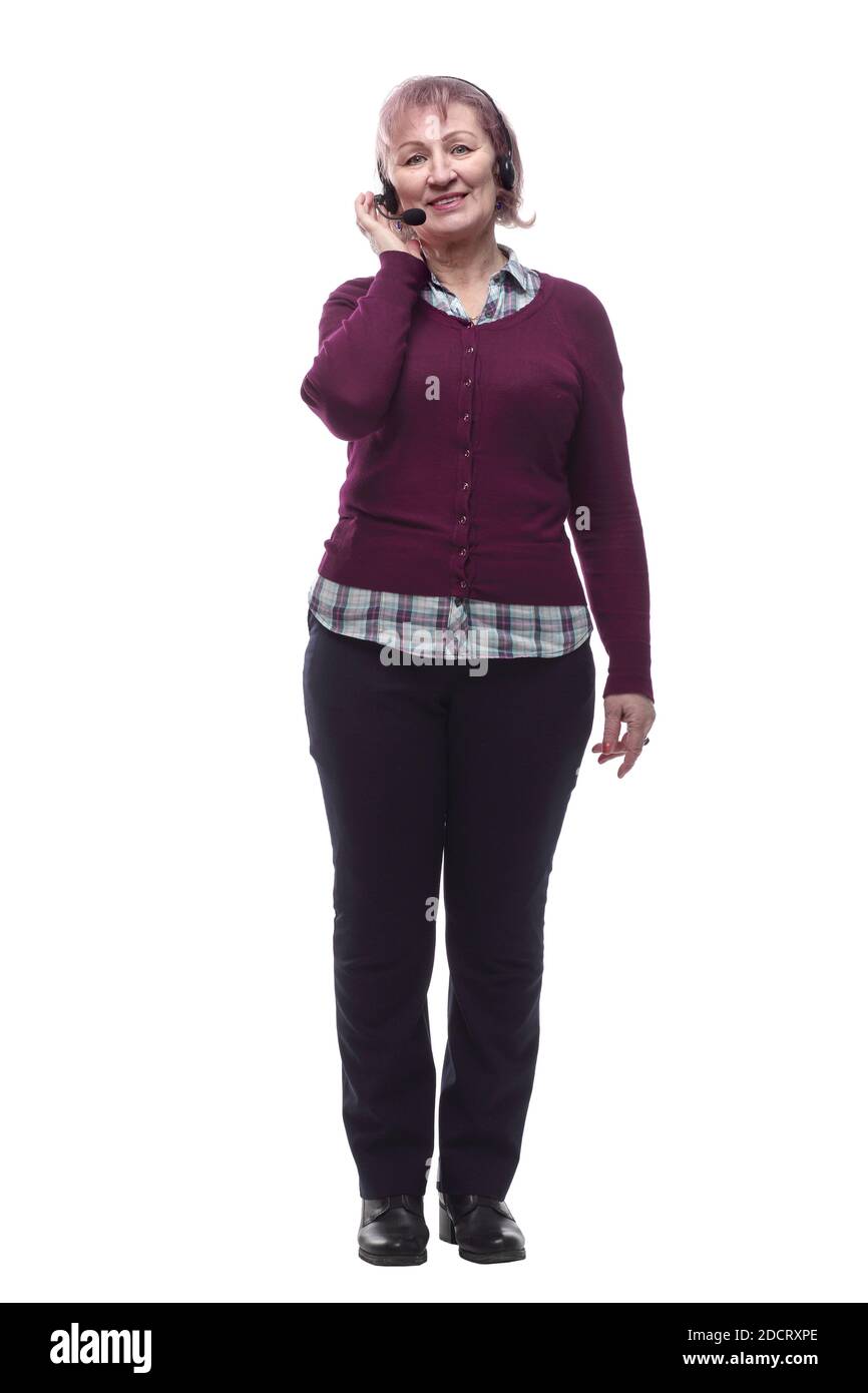 Active woman friendly smile Cut Out Stock Images & Pictures - Alamy