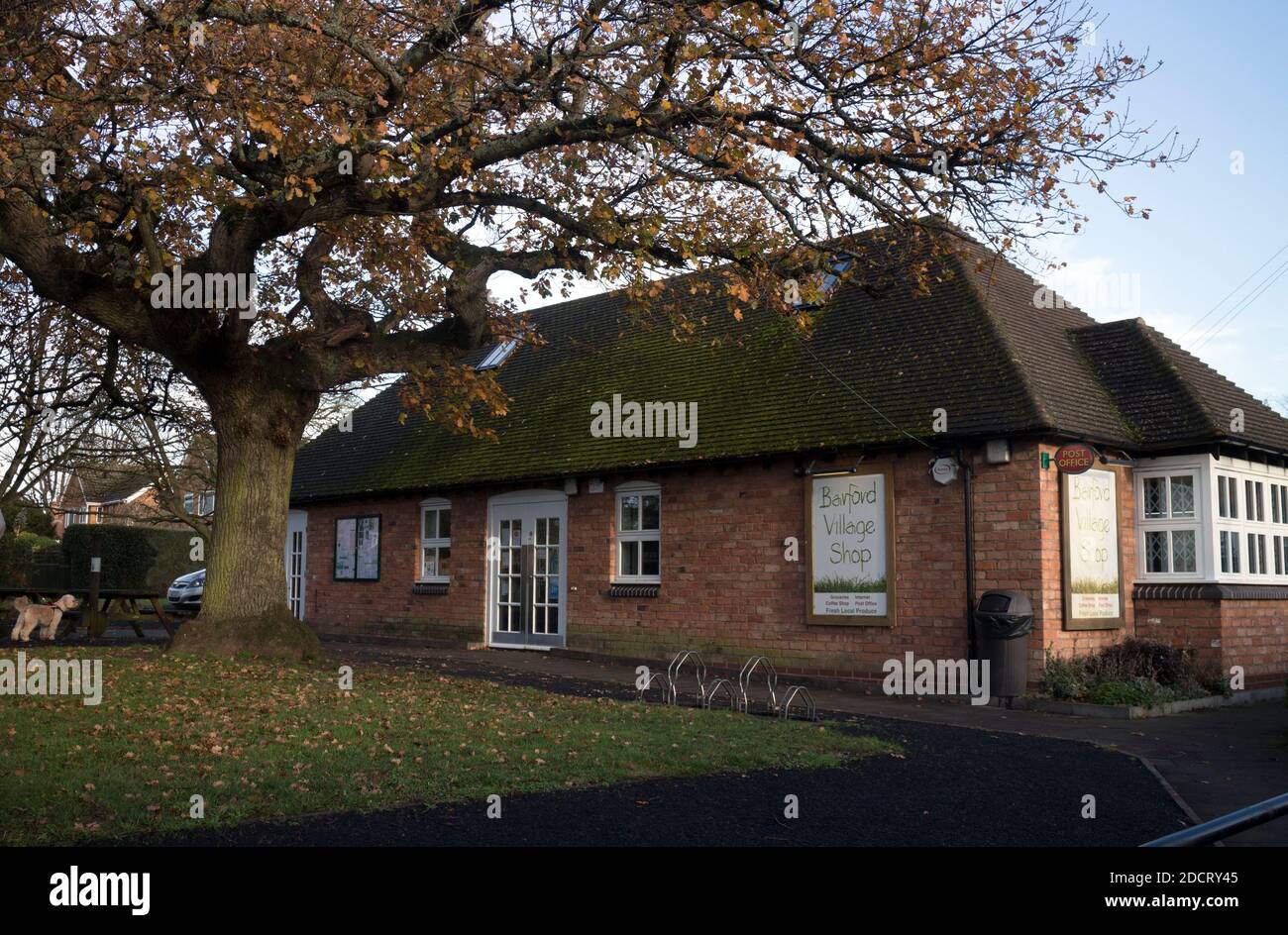 The village shop, Barford, Warwickshire, England, UK Stock Photo - Alamy