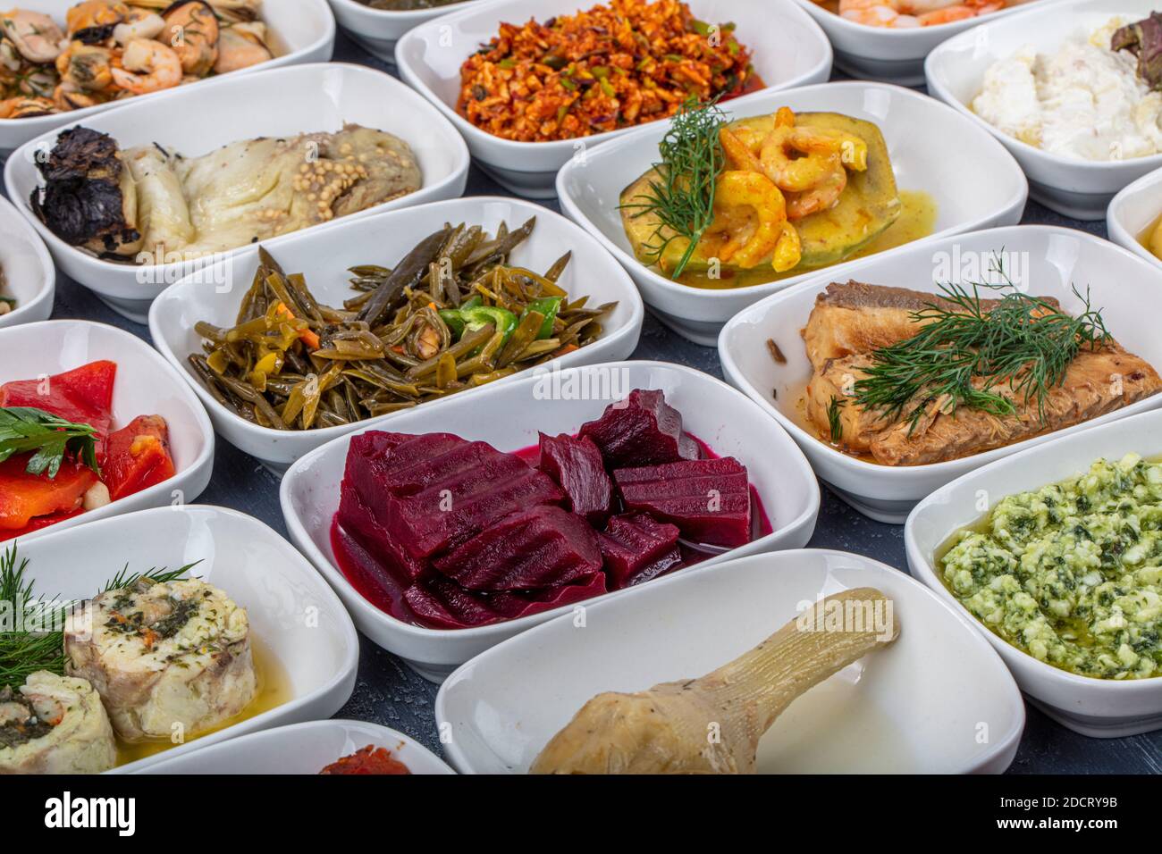 Meze cesitleri hi-res stock photography and images - Alamy