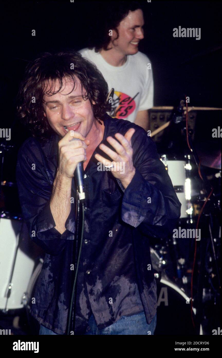 Gord Downie and Johnny Fay of The Tragically Hip live on Mean Fiddler ...