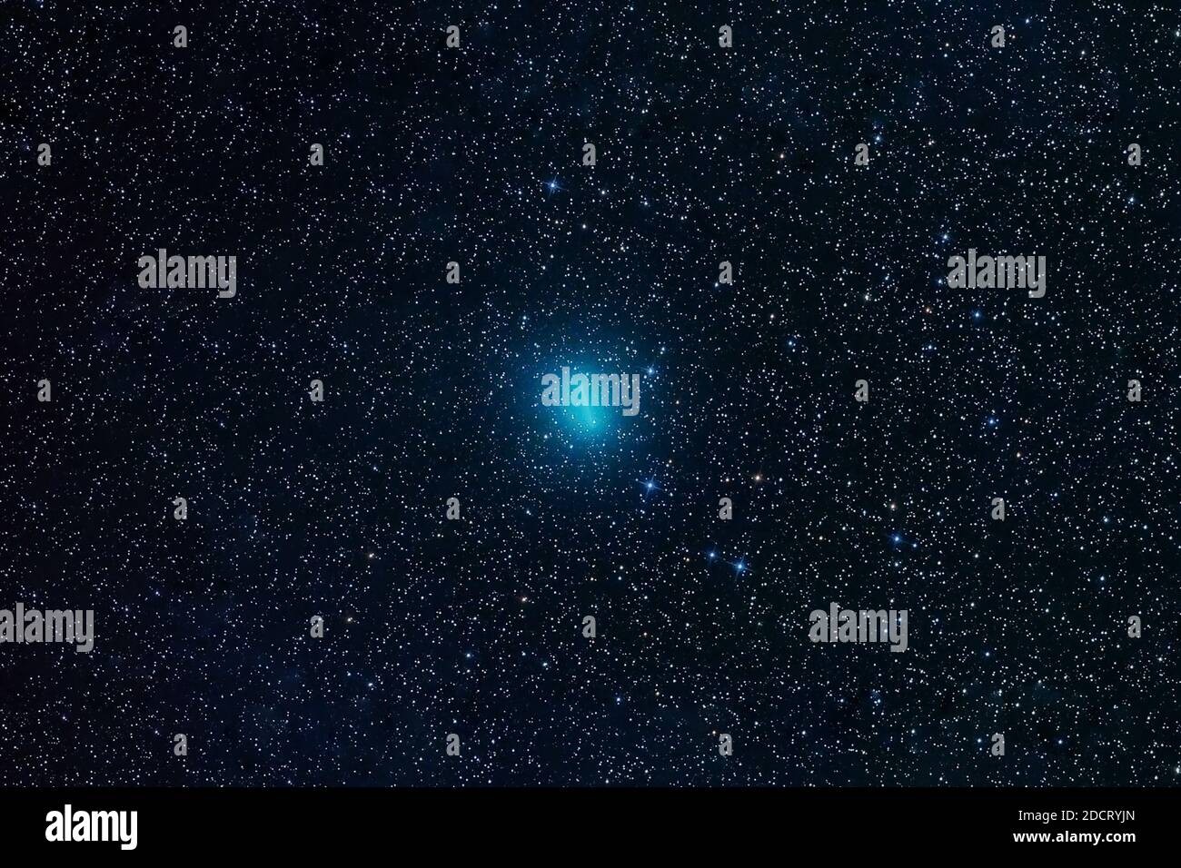 Blue galaxy in deep space. Elements of this image furnished by NASA ...