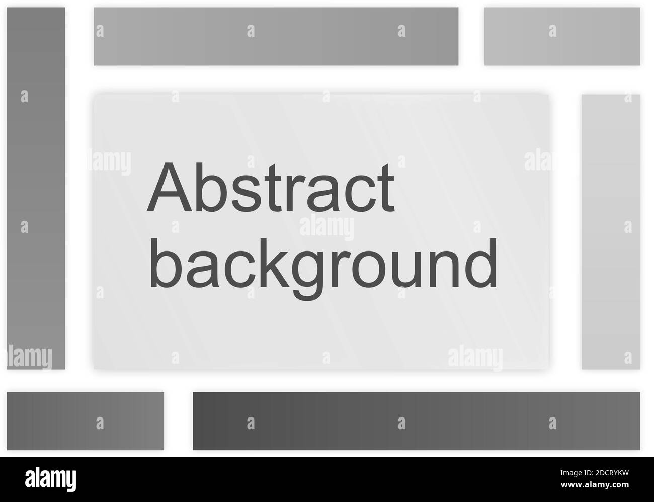 Template for photos or text in gray. abstract background Stock Vector ...