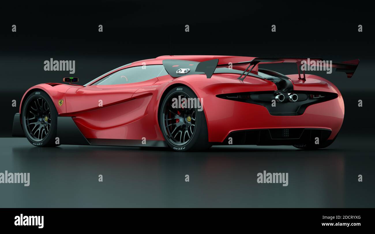 Ferrari Xezri Competizione in the studio Stock Photo - Alamy