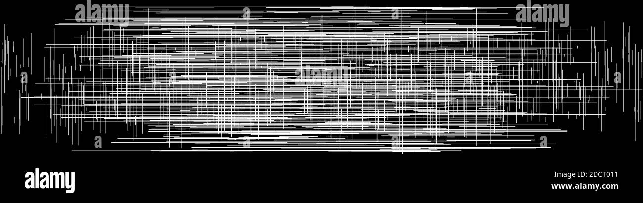 Irregular, random lines harsh texture. Abrasion, sketch, sketchy ...