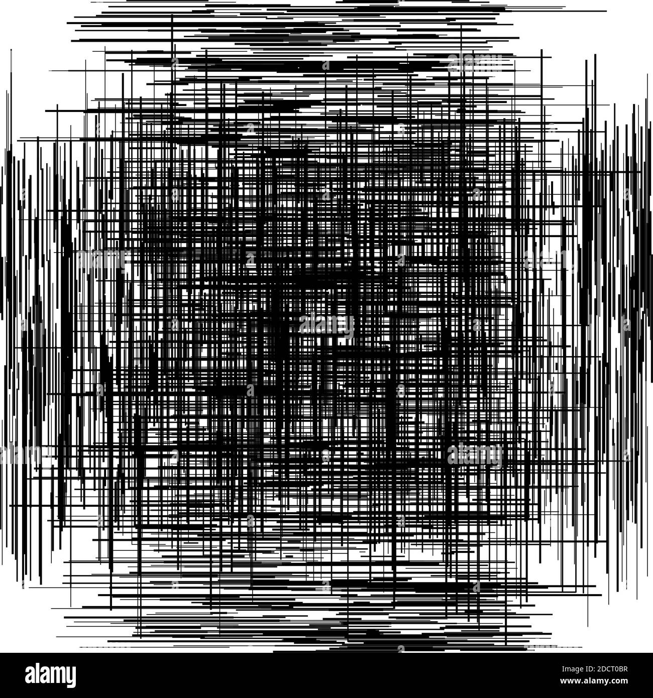 Irregular, random lines harsh texture. Abrasion, sketch, sketchy ...