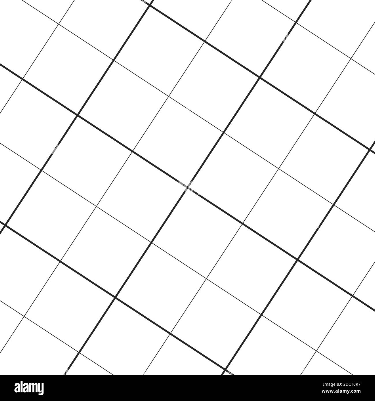 Tilt, skew, diagonal grid, mesh squares abstract geometric vector ...