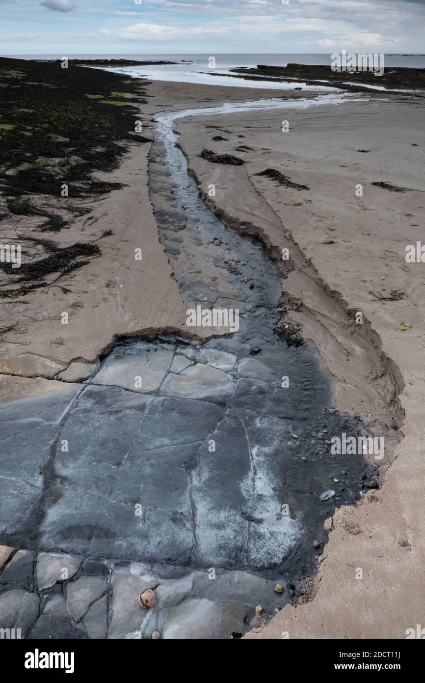 Low Newton by-the-Sea Stock Photo - Alamy