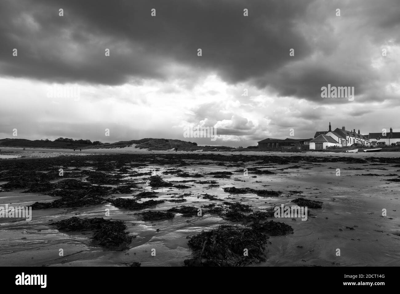Low Newton by-the-Sea Stock Photo - Alamy