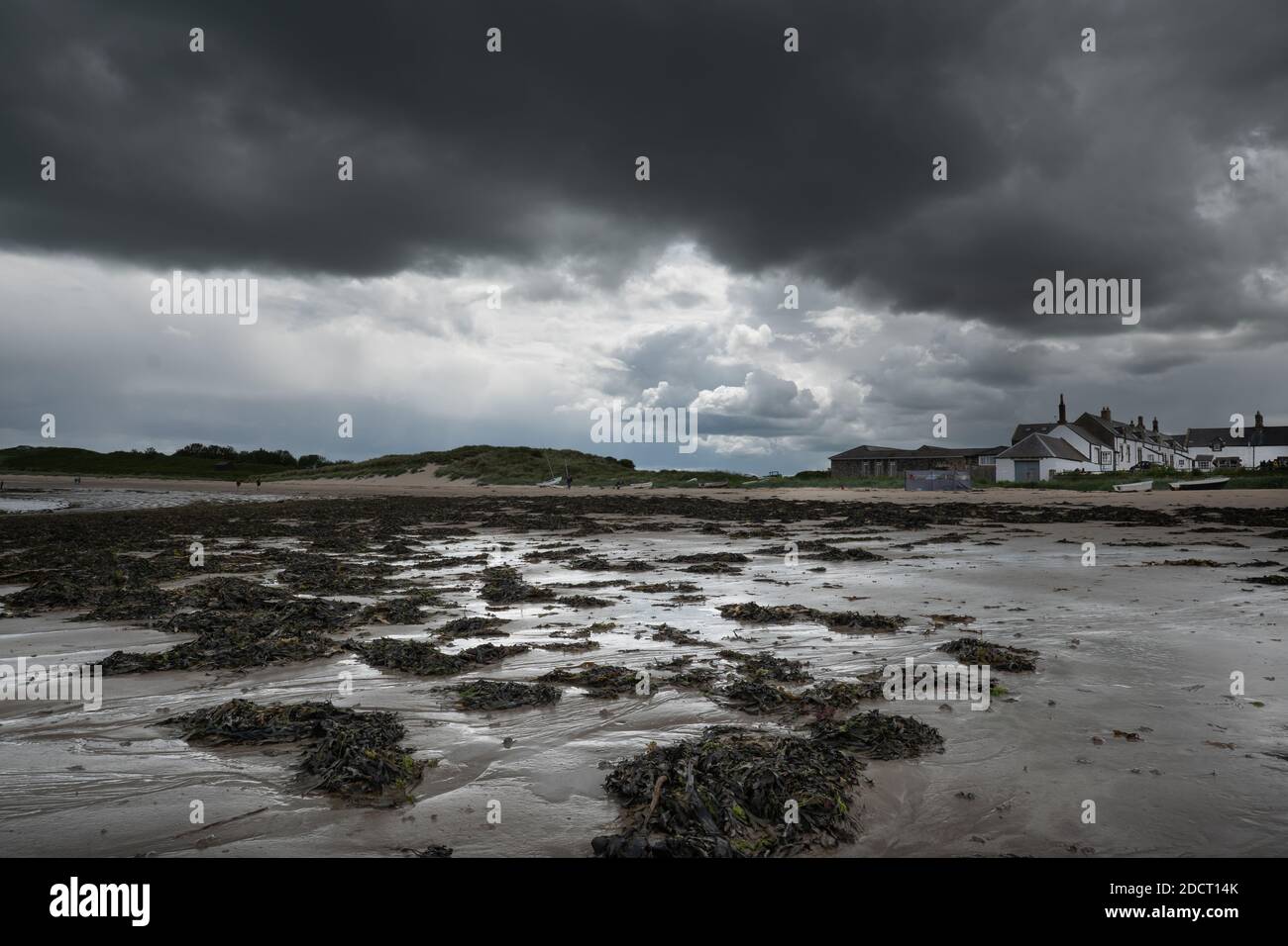 Low Newton by-the-Sea Stock Photo - Alamy