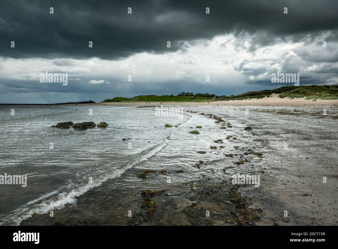 Low Newton by-the-Sea Stock Photo - Alamy