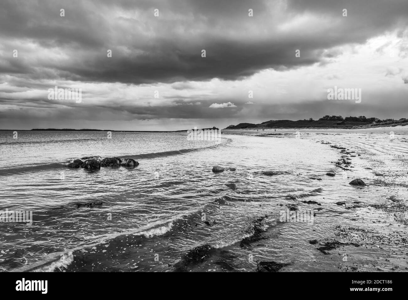 Low Newton by-the-Sea Stock Photo - Alamy