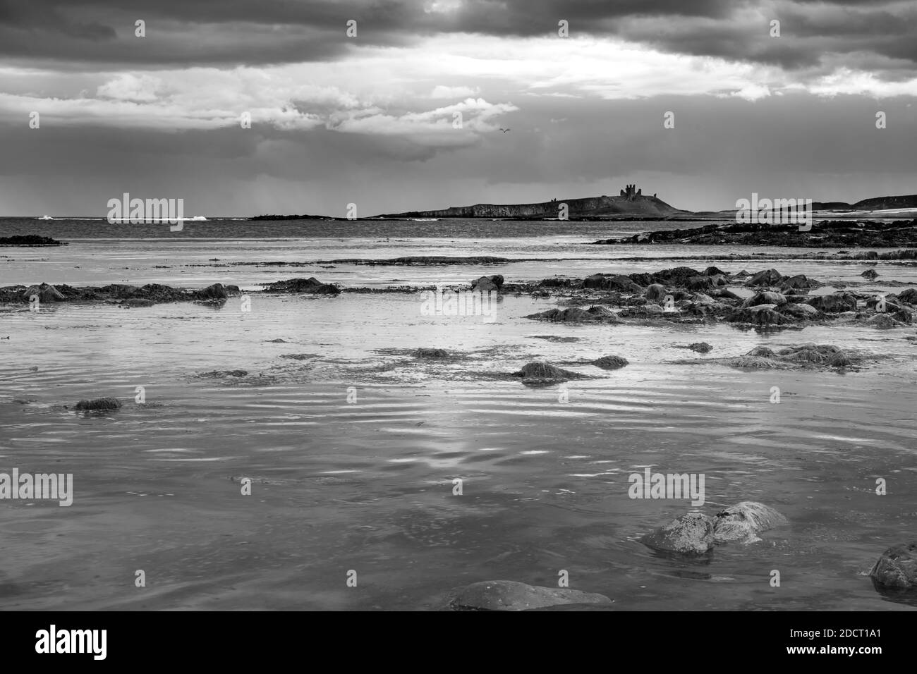 Low Newton by-the-Sea Stock Photo - Alamy