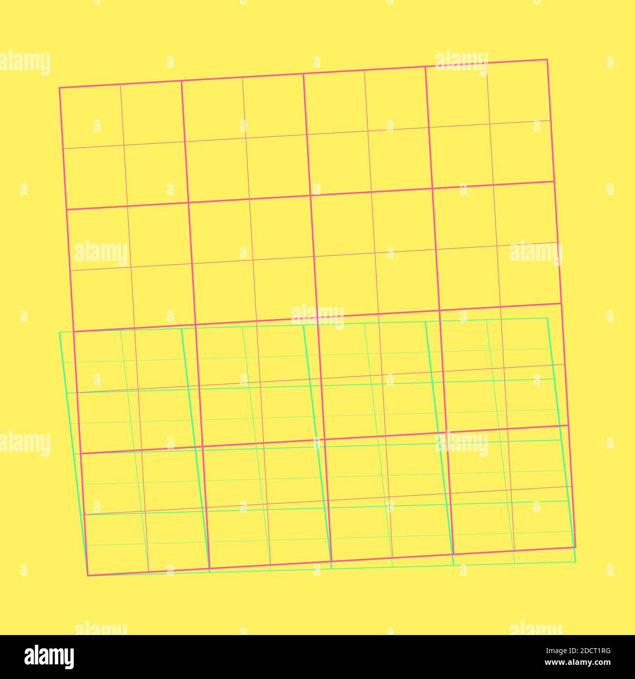 Tilt, skew, diagonal grid, mesh squares abstract geometric vector ...