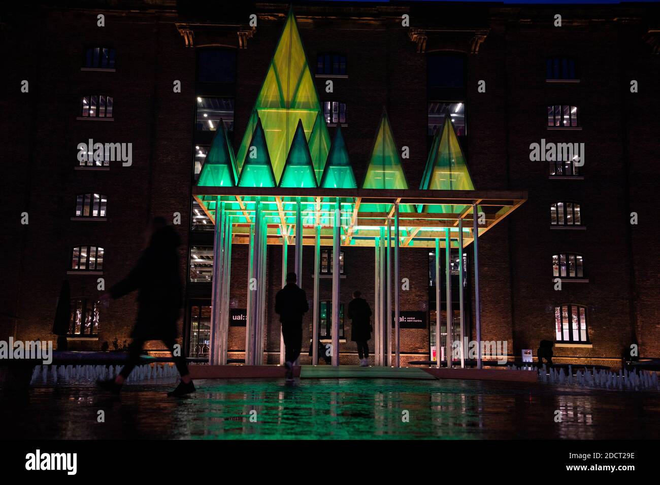 EDITORIAL USE ONLY An alternative Christmas tree named The Electric ...