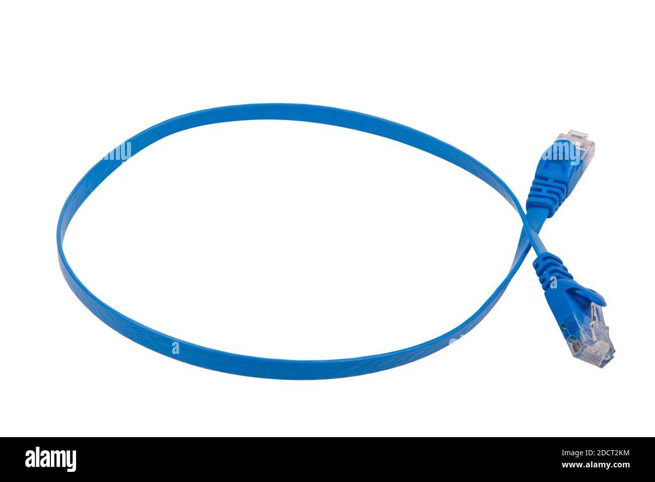 network cable on white background Stock Photo - Alamy
