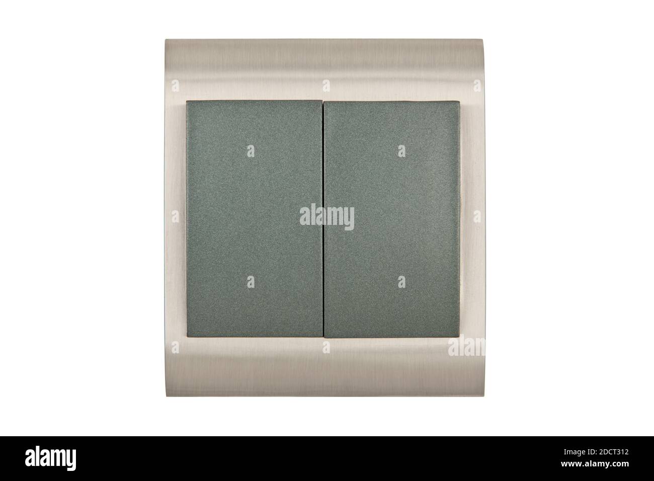 Electric switch isolated on white background Stock Photo - Alamy