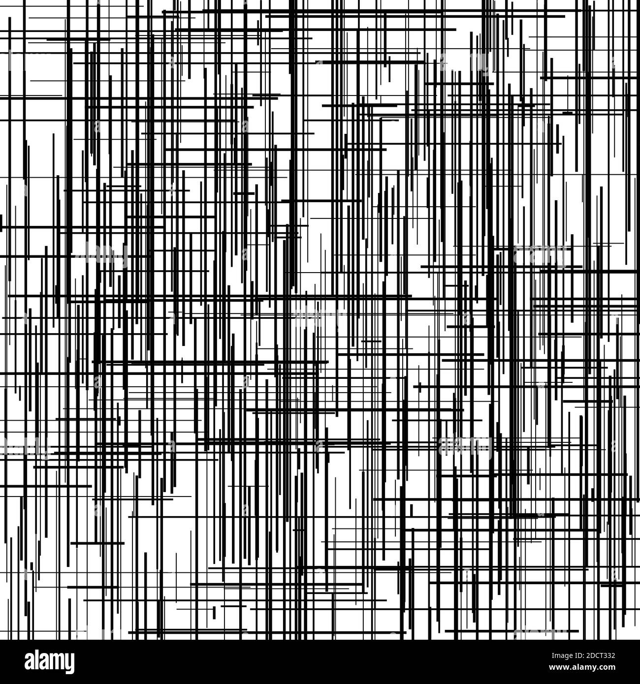 Irregular, random lines harsh texture. Abrasion, sketch, sketchy scribble lines – Stock ...