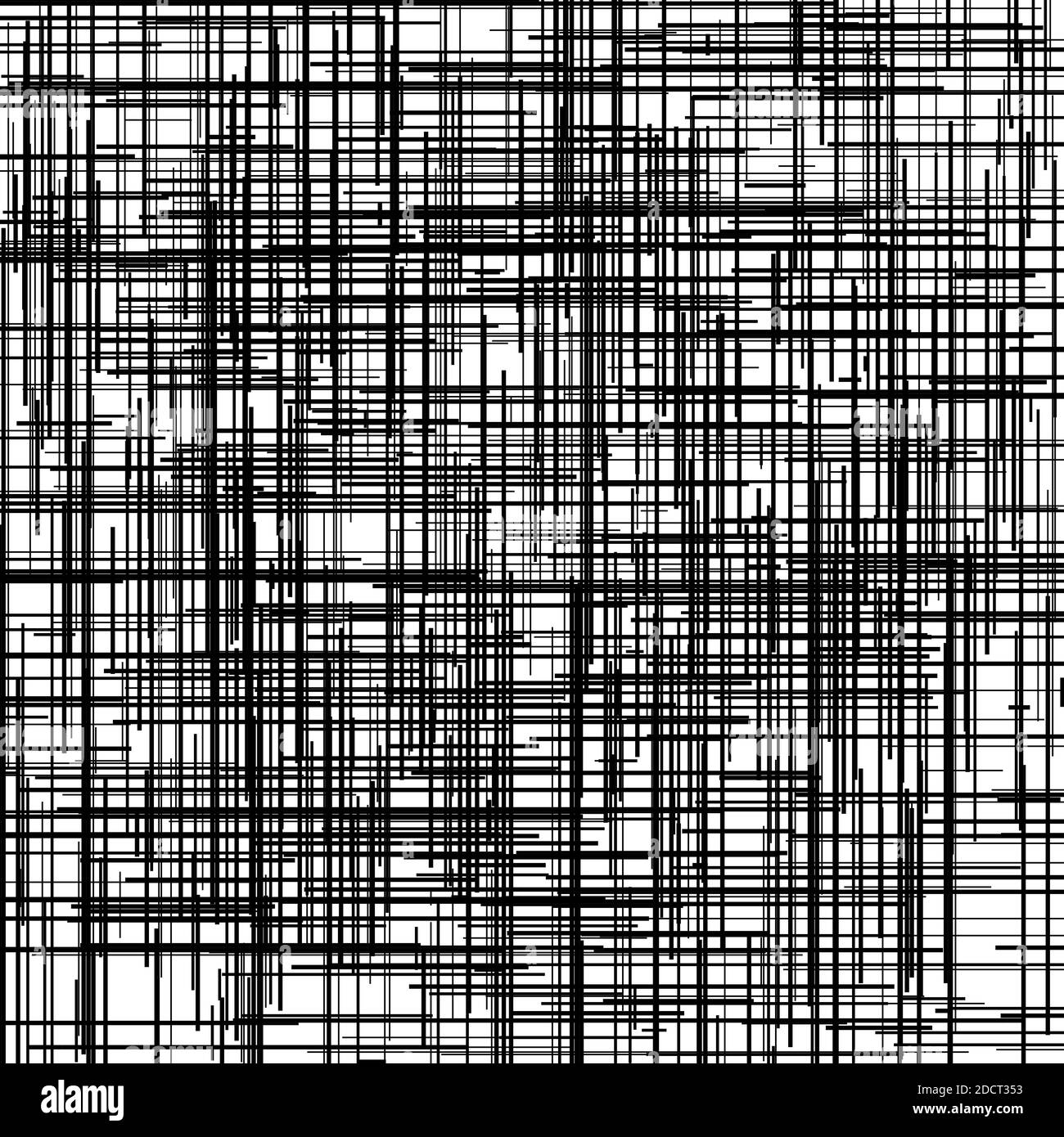 Irregular, random lines harsh texture. Abrasion, sketch, sketchy scribble lines – Stock ...