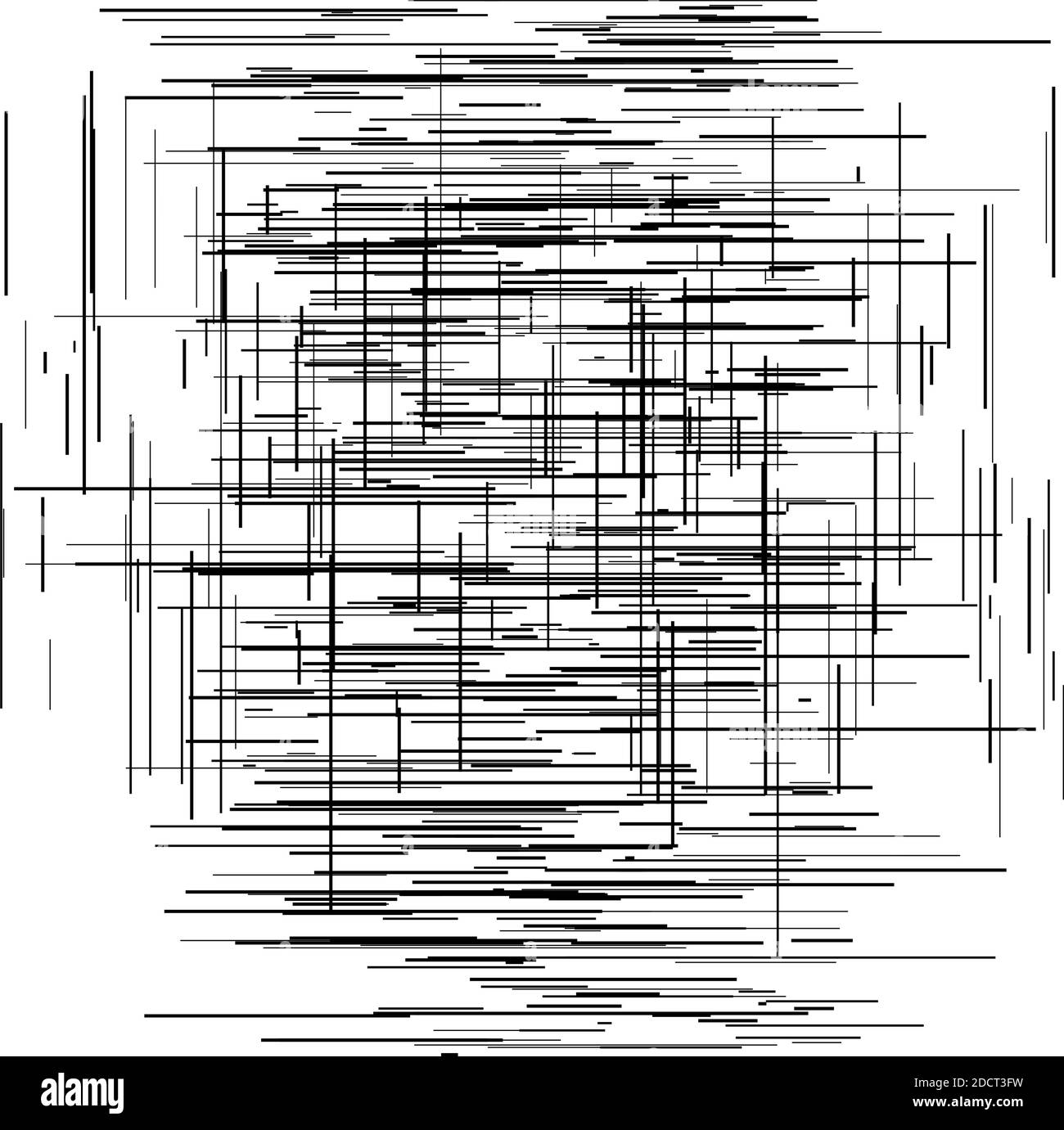 Irregular, random lines harsh texture. Abrasion, sketch, sketchy ...