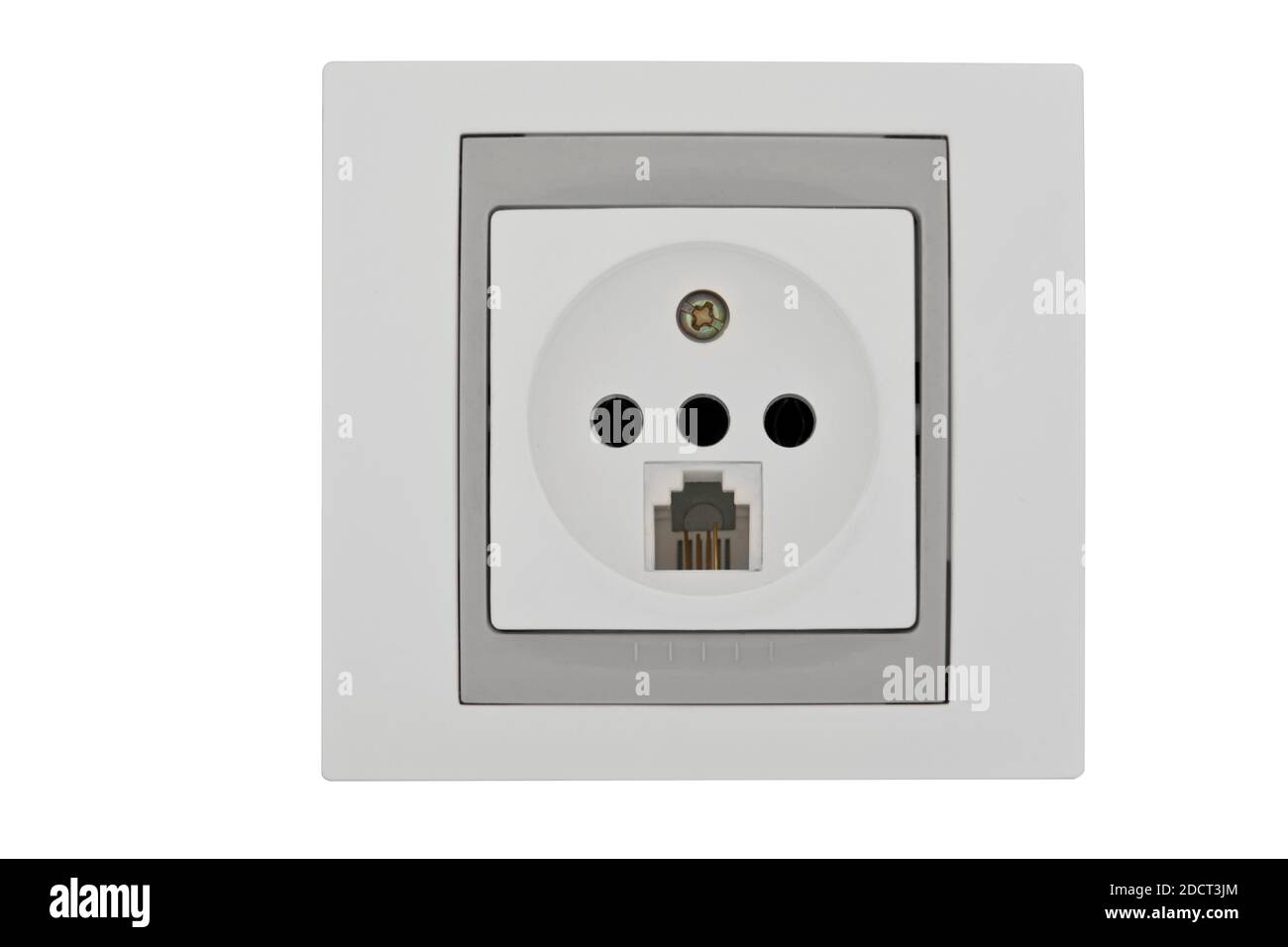 Electric switch isolated on white background Stock Photo - Alamy