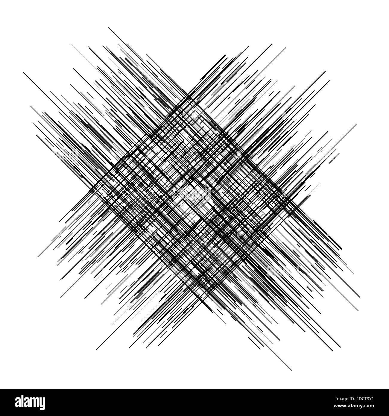 Irregular, random lines harsh texture. Abrasion, sketch, sketchy ...