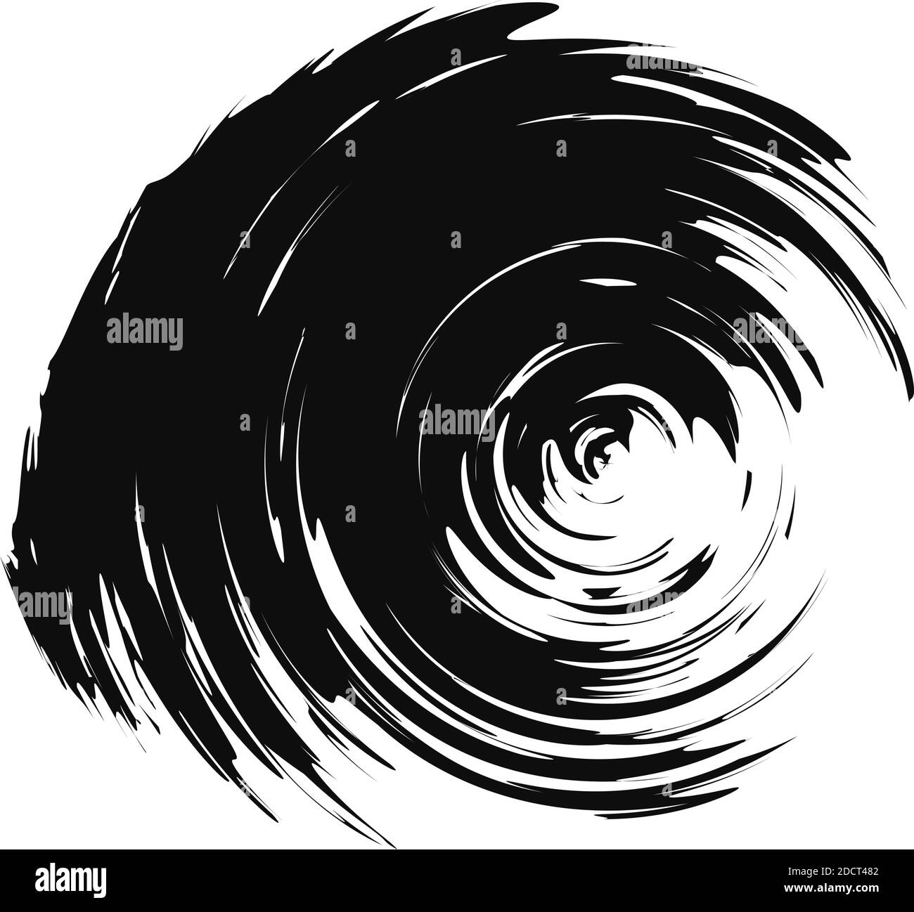 Grungy, textured circle, Grunge effect circular element. Smudge, smear ...