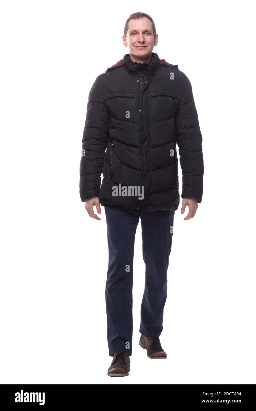 Man wearing jacket Cut Out Stock Images & Pictures - Alamy