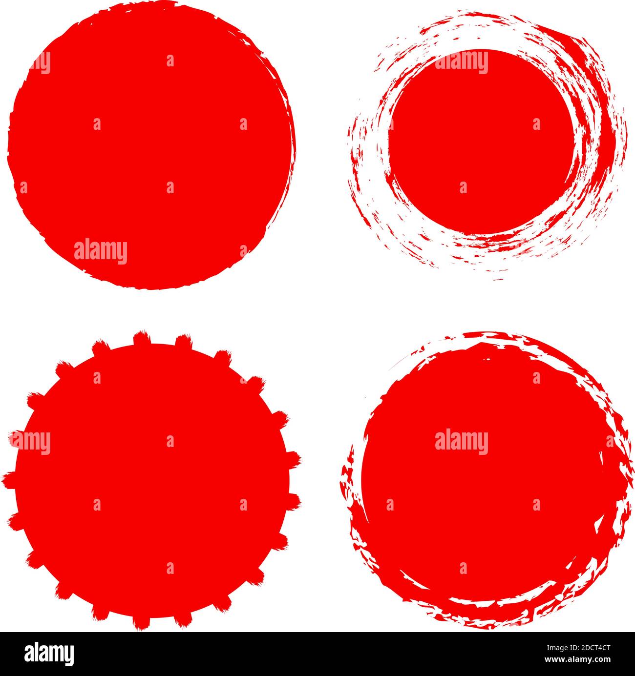 Grungy circle blob, blotch vector – Stock vector illustration, Clip art ...