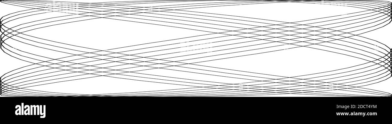 Geometric curved, Intersecting lines abstract Grid, mesh pattern background – Stock vector ...