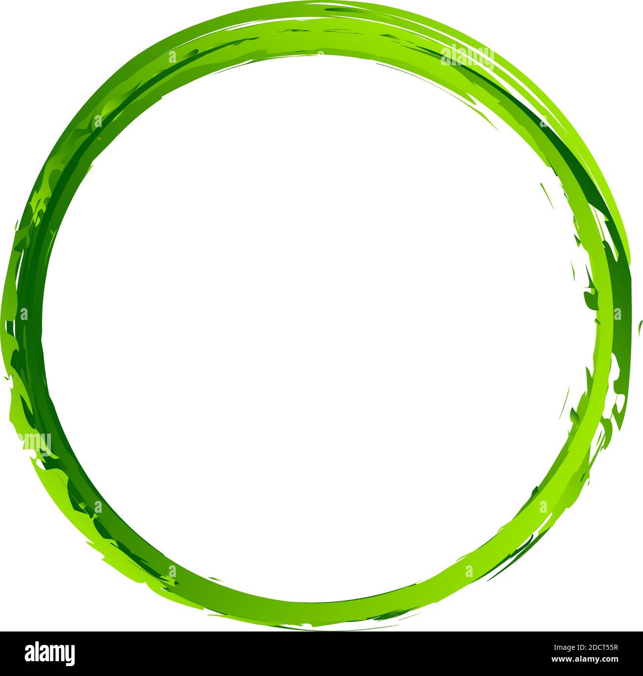 Green, natural, eco concept grungy, grunge, textured circle, ring ...