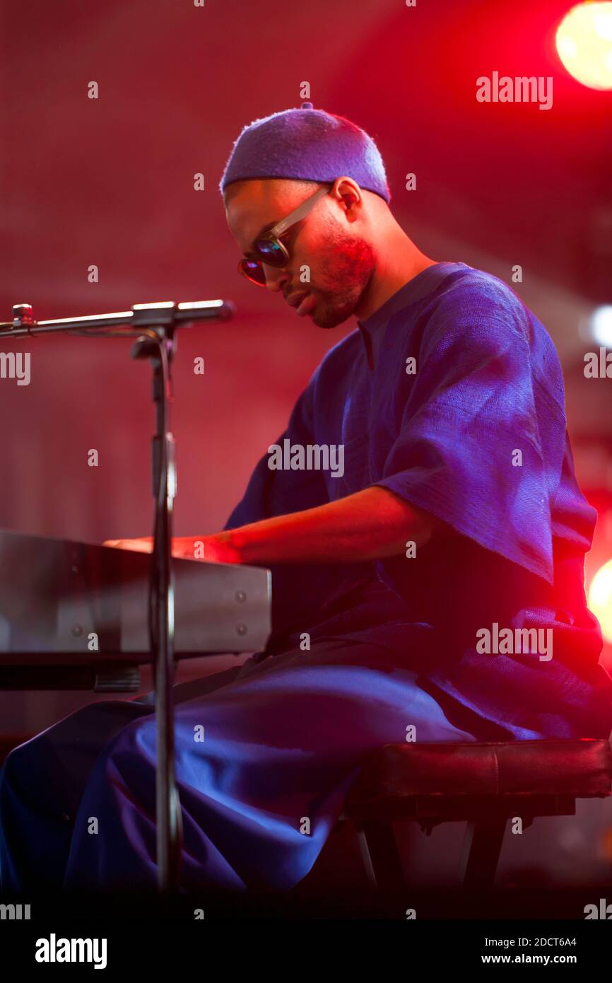 Duval Timothy performing on the NTS Heavenly Stage at the OnBlackheath ...
