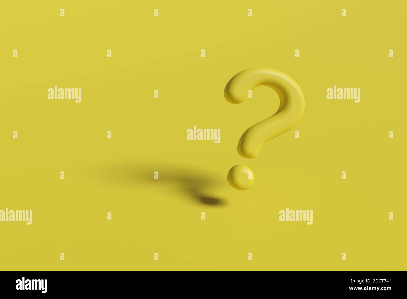3d question mark hi-res stock photography and images - Alamy