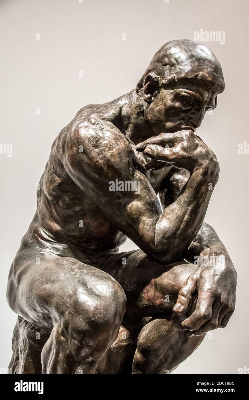 Thinking Man Statue Rodin