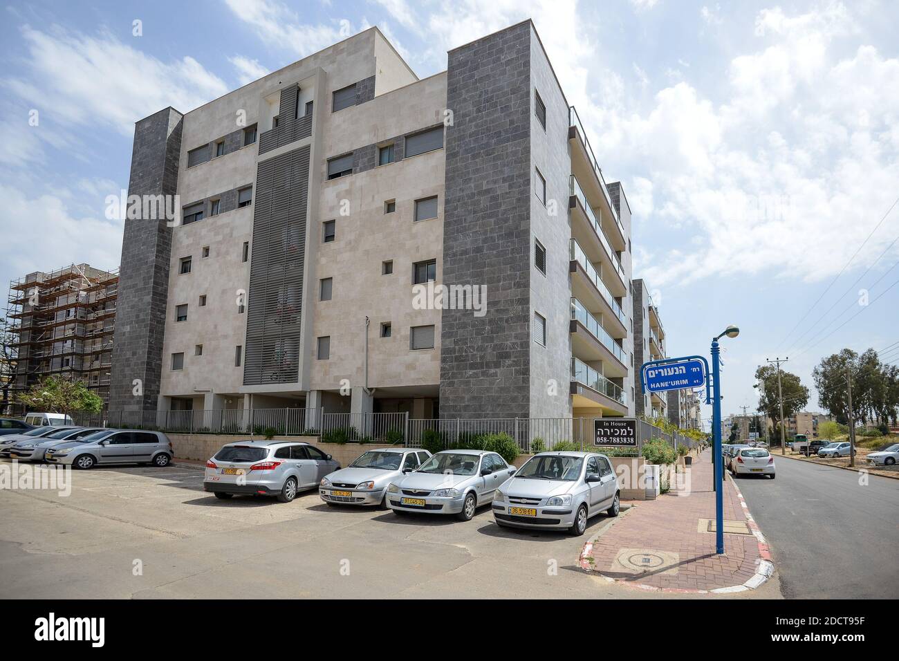 Israel. Tel Aviv. 15 APRIL 2015. View of city streets and city life ...